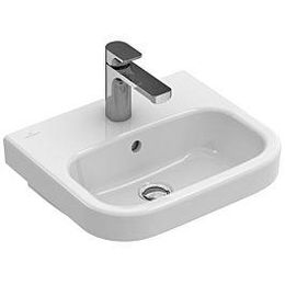 Villeroy & Boch Villeroy und Boch Architectura Handwaschbecken 43735001 50x38cm, weiß, mit Überlauf