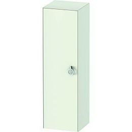 Duravit White Tulip Halbhochschrank WT1333L3636 40 x 36 cm, Weiß Seidenmatt, 1 Türe links mit Griff, 3 Glasfachböden