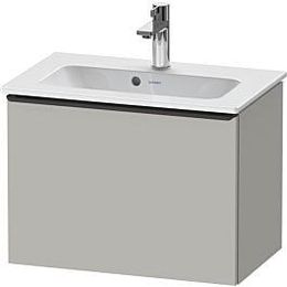 Duravit D-Neo Waschtisch-Unterschrank DE426800707 61 x 37,2, Betongrau Matt, wandhängend, 1 Auszug