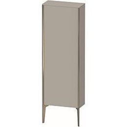 Duravit XViu Halbhochschrank XV1316LB107 50x24x133cm, champagner matt, Tür links, betongrau matt