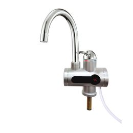 MAUK digitaler Wasserhahn mit integriertem Durchlauferhitzer und Temperaturanzeige