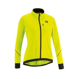 Gonso Fahrradjacke &raquo;SORBA&laquo; Wasserabweisend und winddichtes Funktionsmaterial neongelb 34 34 Gute W&auml;rmeisolation und zuverl&auml;ssiger Wetterschutz