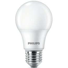 Philips LED classic Lampe 60W E27 Warmweiß 806lm matt 6er P LED-Leuchtmittel, E27, Warmweiß, weiß