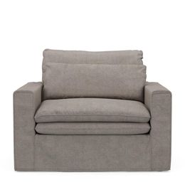 Rivièra Maison Loveseat Continental, Stone, Washed Cotton