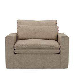 Rivièra Maison Loveseat Continental, Natural, Washed Cotton