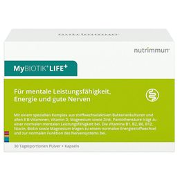 nutrimmun® Mybiotik Life+ Kombipackung 30x1,5 g Plv.+60 Kaps. 1 St