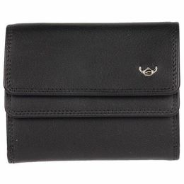 Golden Head Polo Geldbörse RFID Leder 10 cm schwarz