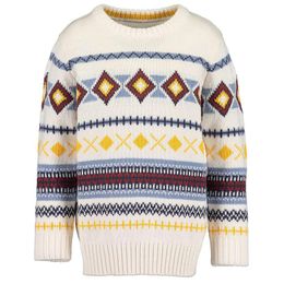 Blue Seven - Strickpullover ENJOY LIFE – JAQUARD in offwhite, Gr.92