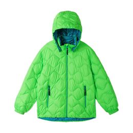 Reima - Daunen-Steppjacke FOSSILA in neon green, Gr.116