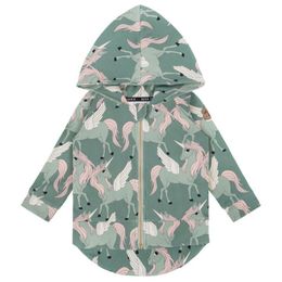 Dear Sophie - Kapuzen-Sweatshirt PEGASUS AOP in green, Gr.86/92