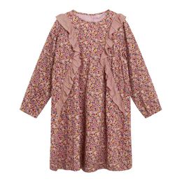 Noa Noa - Langarm-Kleid MINI DITZY FLOWER geblümt in print rosa, Gr.104