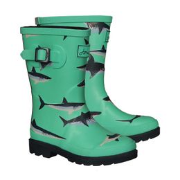 Tom Joule® - Gummistiefel JNR WELLY - SHARK in grün, Gr.28