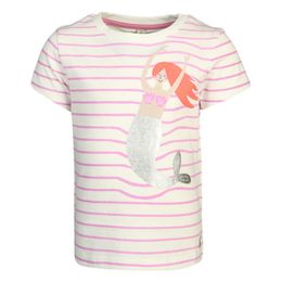 Tom Joule® - T-Shirt PIXIE – MERMAID gestreift in rosa, Gr.80