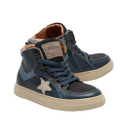 bisgaard - Sneaker halbhoch ISAK in green, Gr.35