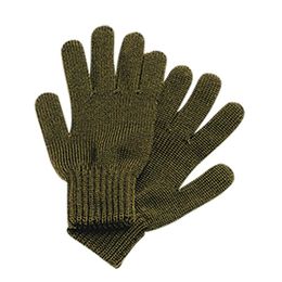 MaxiMo - Woll-Fingerhandschuhe WILL - SAISON in olivemeliert, Gr.158/164