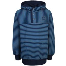 Finkid - Kapuzen-Sweatshirt KALAJOKI in real teal/navy, Gr.92/98