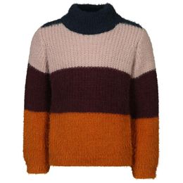 Minymo - Strick-Pullover MULTI mit Rollkragen in violet ice, Gr.122