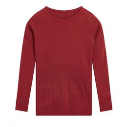 Noa Noa - Langarmshirt BASIC DORIA MINI in rosewood, Gr.98