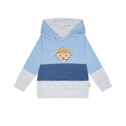 Steiff - Kapuzen-Sweatshirt ENVER in chambray blue, Gr.110