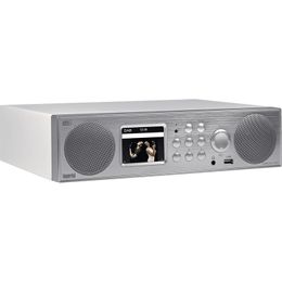 Imperial DABMAN i450 DAB+ Radio, Digitalradio, UKW, Internet, DAB, DAB+, Internet FM, AM, Bluetooth, Silber/Weiß