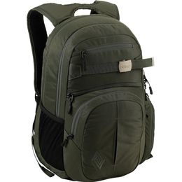 Nitro Schulrucksack Hero, Alltagsrucksack, Großer Freizeitrucksack, Schule, Arbeit und Reise, grün