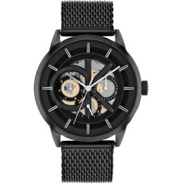 Multifunktionsuhr Calvin Klein "MODERN SKELETON, 25200214" Armbanduhren schwarz Herren Quarzuhren