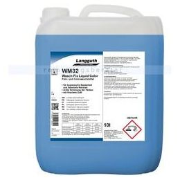 Langguth Wasch Fix Liquid Color WM 32 10 L Feinwaschmittel flüssiges Fein- und Colorwaschmittel