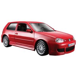 Maisto® Sammlerauto Volkswagen Golf R32, Maßstab 1:24, aus Metallspritzguss, rot