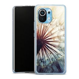 DeinDesign Handyhülle Pusteblume Fotografie Blumen Dandelion 1, Xiaomi Mi 11 Silikon Hülle Bumper Case Handy Schutzhülle, weiß