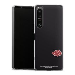 DeinDesign Handyhülle Akatsuki Naruto Shippuden Offizielles Lizenzprodukt Akatsuki Black, Sony Xperia 1 IV Silikon Hülle Bumper Case Handy Schutzhülle