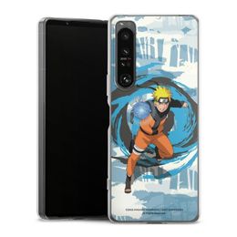 DeinDesign Handyhülle Offizielles Lizenzprodukt Manga Naruto Shippuden Naruto Rasengan, Sony Xperia 1 IV Silikon Hülle Bumper Case Handy Schutzhülle