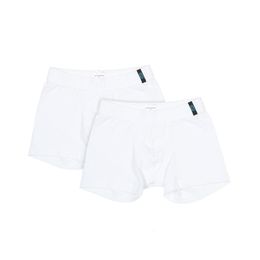 Schiesser - Boxer-Shorts UNICO BASIC BOY 2er-Pack in weiß, Gr.92