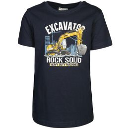 SALT & PEPPER Salt & Pepper - T-Shirt EXCAVATOR in navy, Gr.104/110