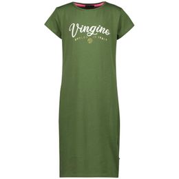 Vingino - Jersey-Kleid BASIC LOGO in dark army, Gr.110