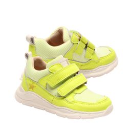 bisgaard - Klettschuhe PAN V in neon yellow, Gr.30