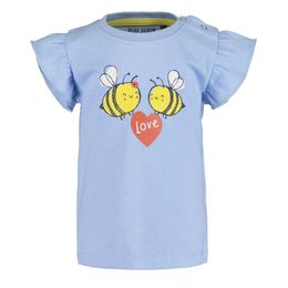 Blue Seven - T-Shirt LOVE BEE in hellblau, Gr.80
