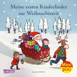 Carlsen Verlag Maxi Pixi 328: VE 5 Meine ersten Kinderlieder zur Weihnachtszeit (5 Exemplare), Kartoniert (TB)