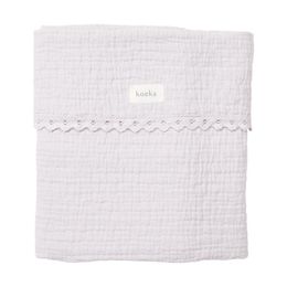 koeka Babydecke LACE ELBA (75x100) in lila