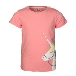 Tom Joule® - T-Shirt ASTRA UNICORN STARS in koralle, Gr.80