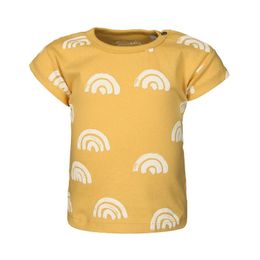 Sanetta PURE - T-Shirt PURE – CLOUDS in gelb, Gr.68