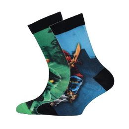 Lego Wear LEGO® Wear - Socken M12010059 2er-Pack in dark navy/green, Gr.26/27