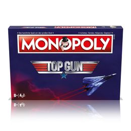 Winning Moves Monopoly Top Gun Deutsch Franz&ouml;sisch Edition Spiel Brettspiel Gesellschaftsspiel