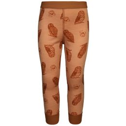 Joha - Leggings 43 - OWL mit Wolle in copper, Gr.86/92