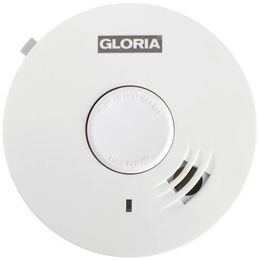 GLORIA R-10 Rauchwarnmelder inkl. 10 Jahres-Batterie batteriebetrieben