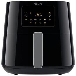 Philips Essential XL HD9270/70 Heißluft-Fritteuse 2000 W Temperaturvorwahl, Timerfunktion, mit Display Schwarz/Silber