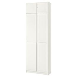 IKEA BILLY / OXBERG Bücherregal mit Aufsatz/Türen