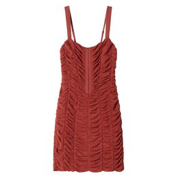 Bershka Kleid Damen Größe 42 merlot Winterkleid