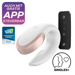 Satisfyer Double Love Connect App, 8,5 cm, mit Fernbedienung