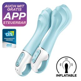 Satisfyer Air Pump Vibrator 5 Connect App, 20 cm, mit App