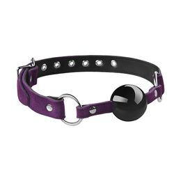Rimba Knebel mit Lederband